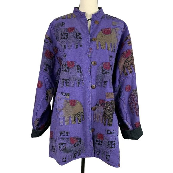 Silver Stream | Tops | Silver Stream Os Womens Reversible Shacket ...